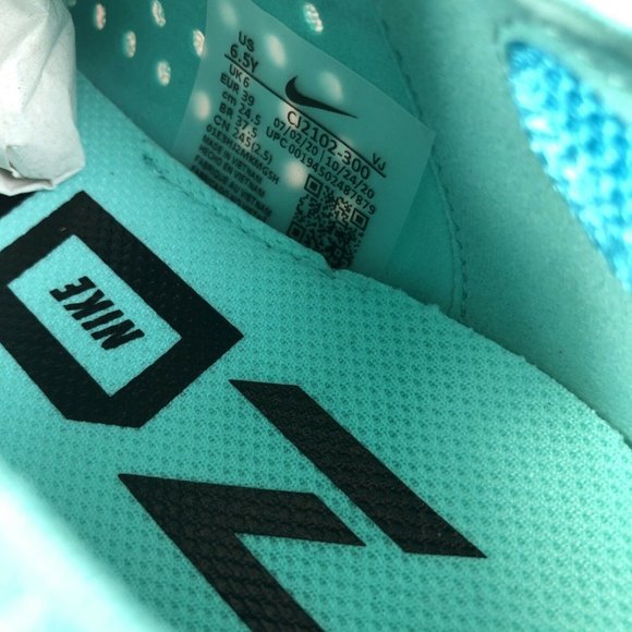 Nike | Shoes | Nike Air Zoom Tempo Fk Gs Hyper Turquoise | Poshmark